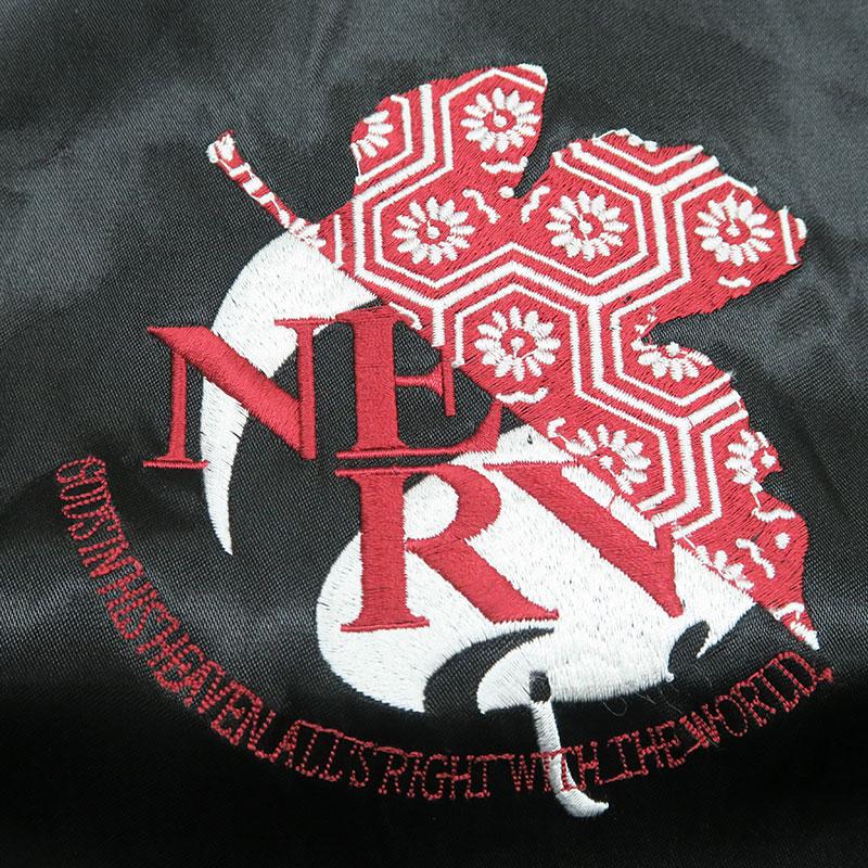 錦 NISHIKI スカジャン エヴァンゲリオン EVANGELION 513351 ブラック 012 ピンク 027 L XL XXL 弐号 ...