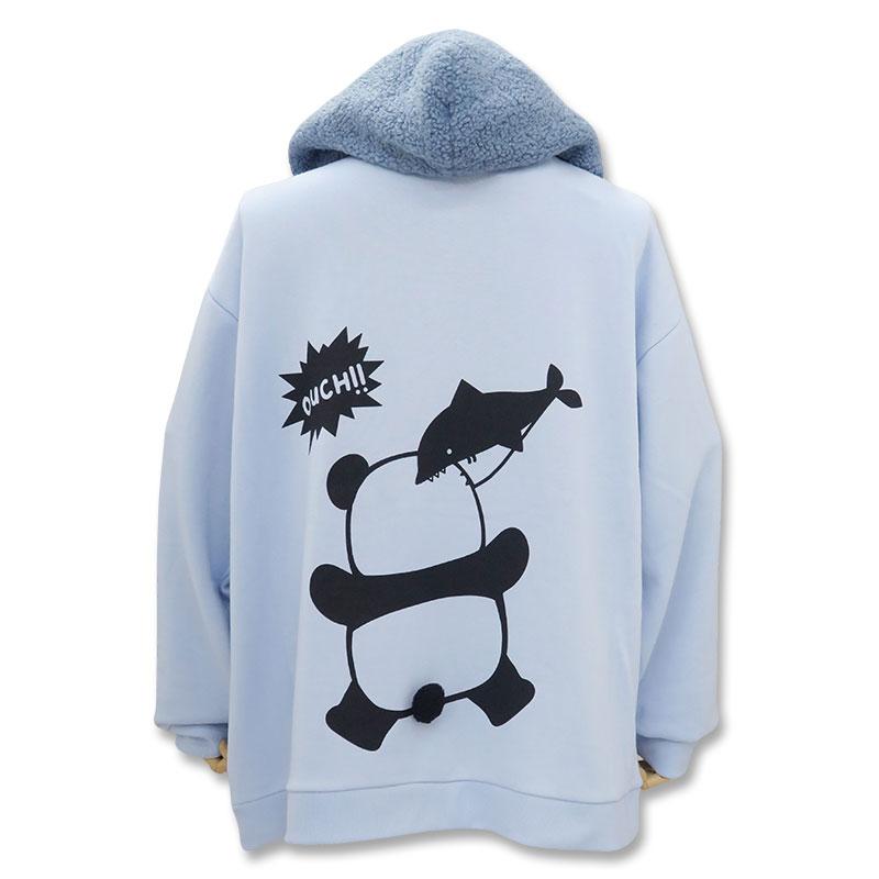 PANDIESTA パンディエスタ 長袖パーカー なりきりシャーク パンダ 533472 M L XL サックス（060）ネイビー（064 ...