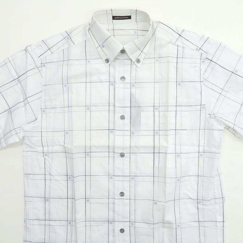 ゲラン 半袖 ボタンダウンシャツ 631109-01-046 白 gellaneurope メンズ アウトレット Yシャツ : 631109-01-046 : わんわん洋品店 - 通販 ...