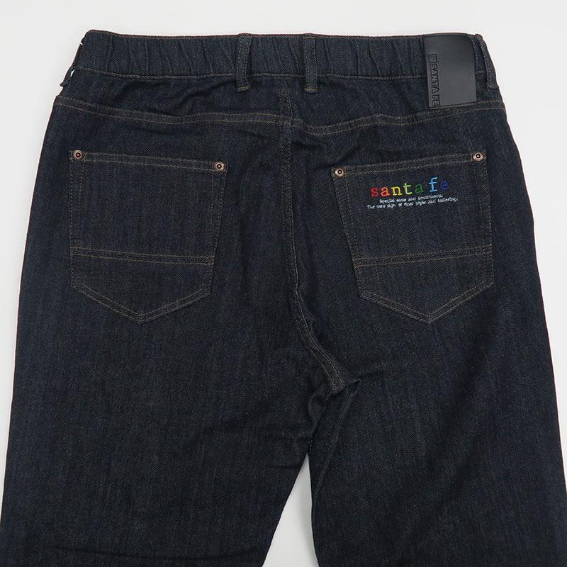 サンタフェ \40％OFF／サンタフェ レインボーデニムテーパード5ポケット ストレッチジーンズ 54 4L santafe 65405 ...