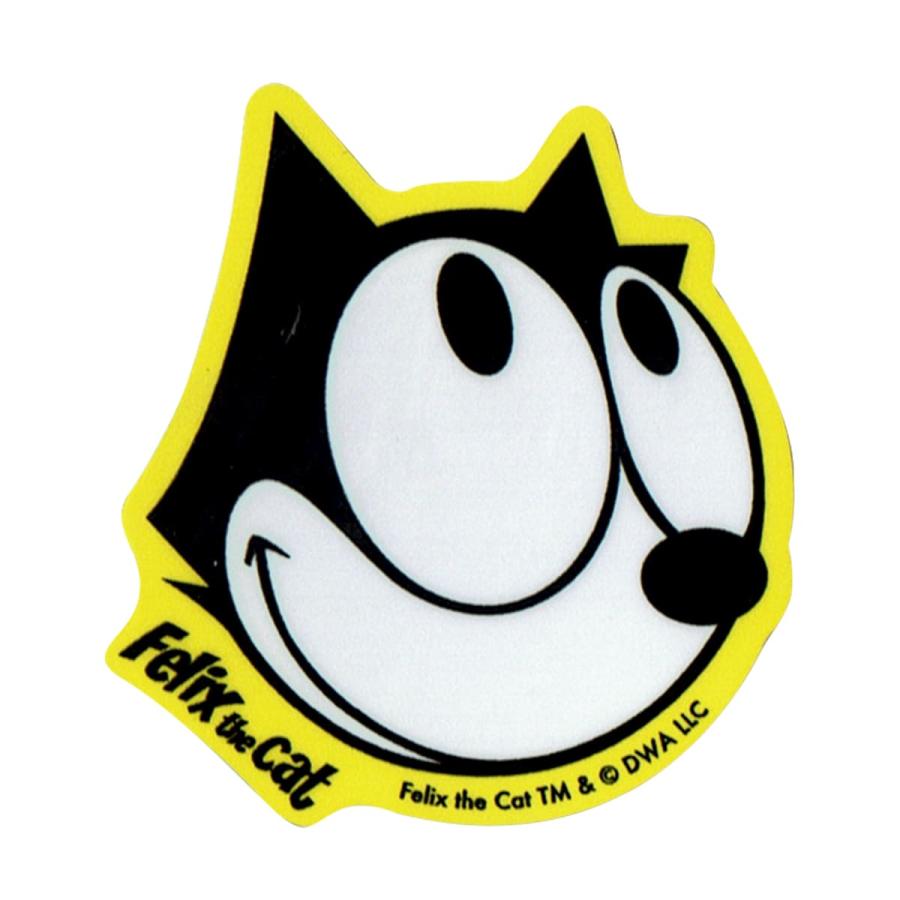 Felisi ワッペン アイロン おしゃれ 刺繍 ステッカー Felix シール キャラクター ポーズ ユーモア アニメ手帳 猫 ノート 黒猫 ...