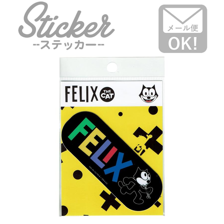 Felisi ワッペン アイロン おしゃれ 刺繍 ステッカー Felixデザイン シール 車 黒猫 手帳 猫 アニメ ユーモア ノート 可愛い ...