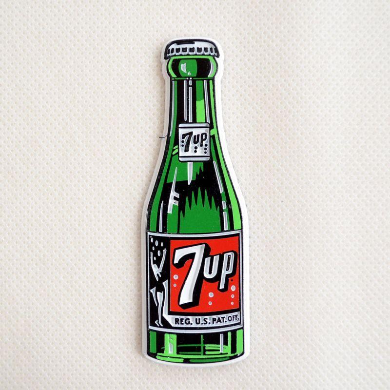 Coca Cola ワッペン アイロン おしゃれ 刺繍 マグネット おもちゃ 磁石 セブンアップ 7UP BOTTLE アメリカ 強力 : ワッペン・雑貨通販ワッペンストア - 通販 ...