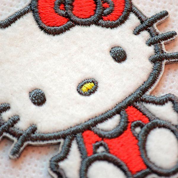 ワッペン アイロン おしゃれ 刺繍 ワッペン ハローキティ HELLO KITTY サンリオ 名前 作り方 SCW550-SCW37 : scw550-scw37 : ワッペン・雑貨通販 ...