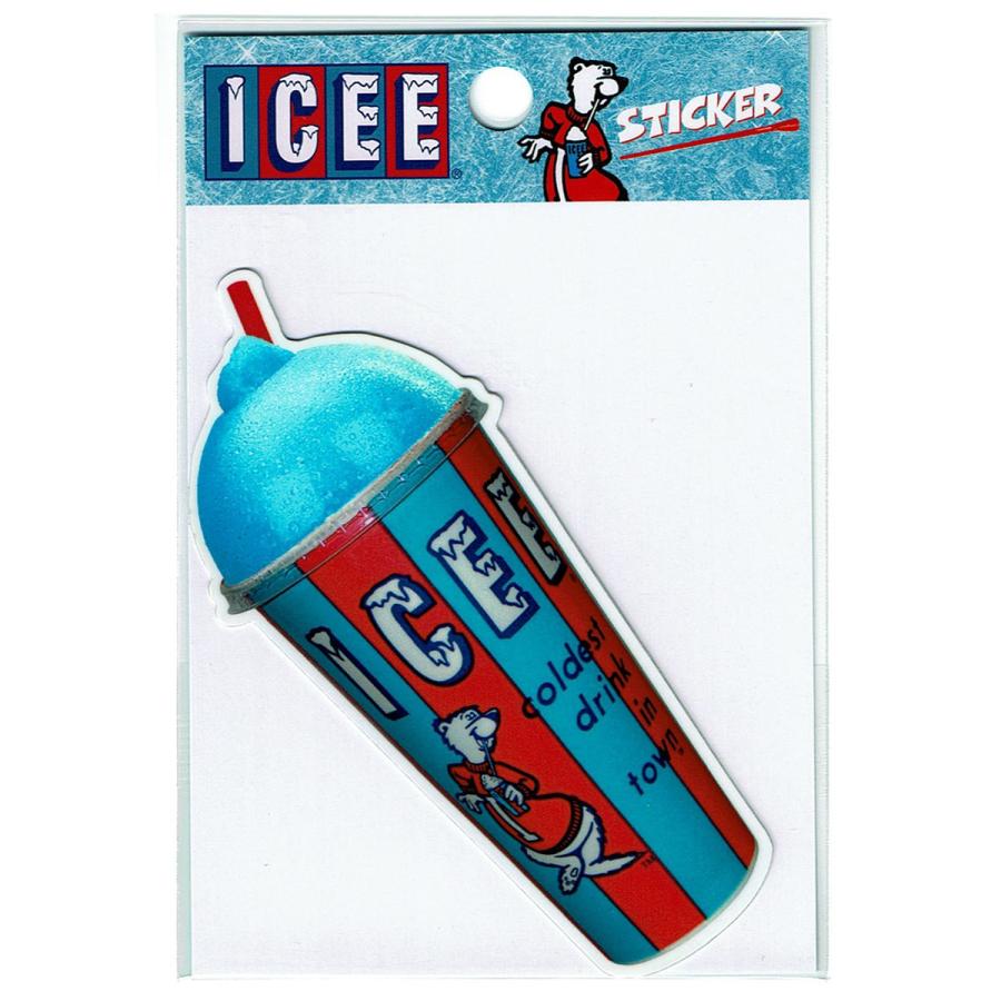ステッカー/シール ICEE CUP (カップ) アメリカン ジュース フローズン カスタム :STICKER-ICEE-CUP:ワッペン ...
