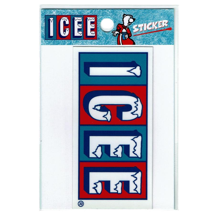 ワッペン アイロン おしゃれ 刺繍 ステッカー/シール ICEE LOGO (ロゴ) アメリカン ジュース フローズン カスタム : ワッペン ...