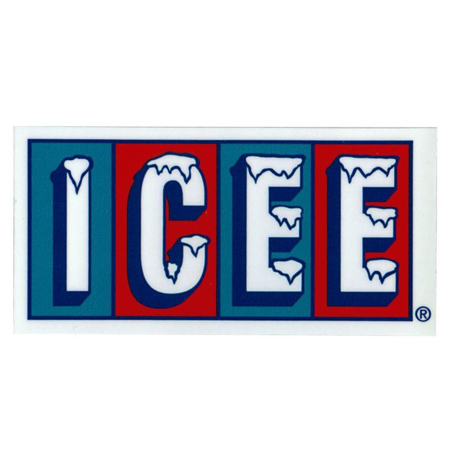 ワッペン アイロン おしゃれ 刺繍 ステッカー/シール ICEE LOGO (ロゴ) アメリカン ジュース フローズン カスタム : ワッペン ...