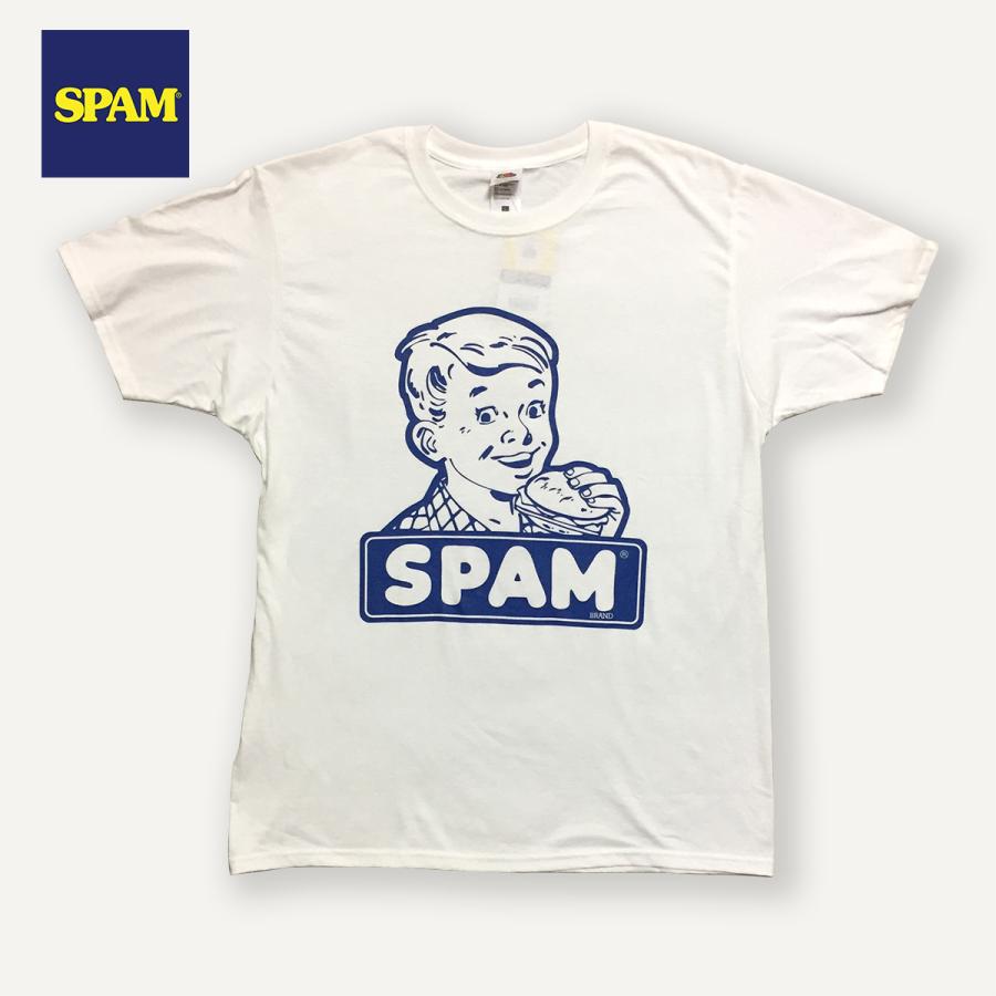 ワッペン アイロン おしゃれ 刺繍 SPAM T-SHIRT OLD ICON ハンバーガー スパム Tシャツ アメリカン アメカジ メンズ ...