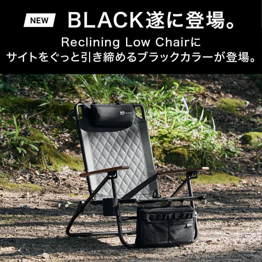WAQ Reclining Low Chair リクライニングローチェア WAQ-RLC1 折りたたみチェア リクライニングチェア :waq-rlc1:WAQOUTDOOR - 通販 ...