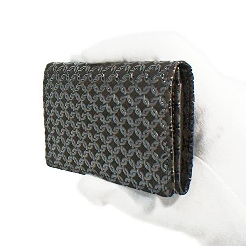 印傳屋 印伝 名刺入れ 大容量 鹿革 黒地×黒漆 輪繋ぎ小柄 2501-01-177 :B0BPBL5WKZ:割吹バリュー - 通販 - Yahoo!ショッピング