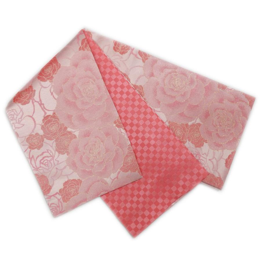 振袖 お買上 お仕立上がり 単品 ピンク地大輪薔薇八重桜 フリー