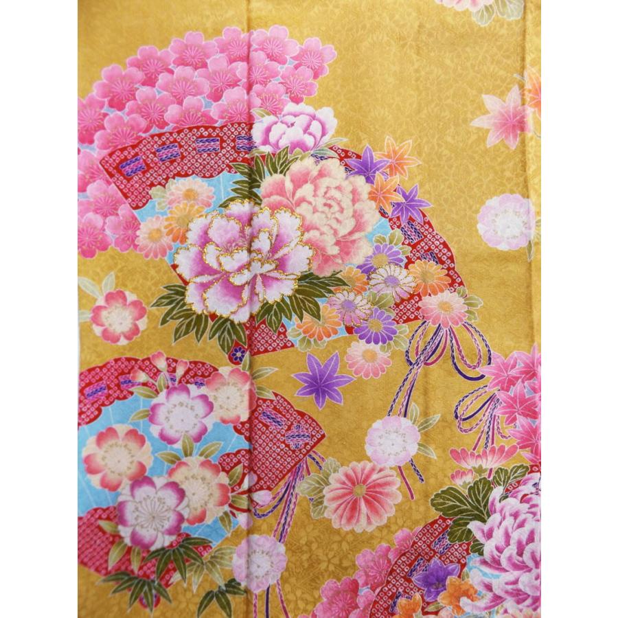 振袖 正絹 お買上 お仕立上がり 袋帯 長襦袢 3点セット ブランド 山吹