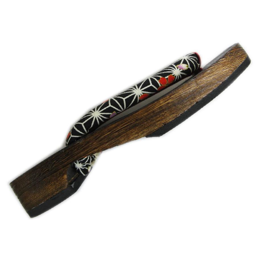 下駄 桐 女性用 大きいサイズ LL 25.5cm 3L 26.5cm 焼桐茶台 黒色地麻の葉桜 浴衣 ゆかた 甚平 2L : 最新和服・和雑貨 和さくら庵 - 通販 - Yahoo!ショッピング