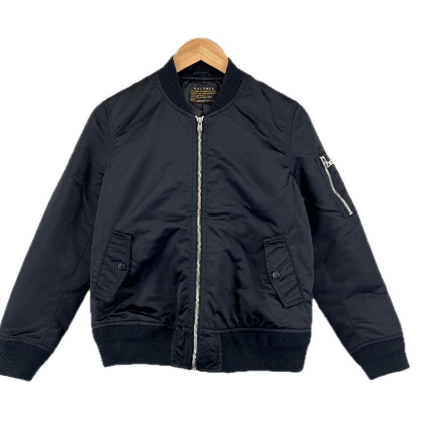 MACPHEE 極美品 マカフィー MA-1 無地 秋冬 AW ブルゾン ナイロン ブラック ユニセックス 38【古着】【中古】【送料無料】 : リユースショップワサビバYahoo!店 ...