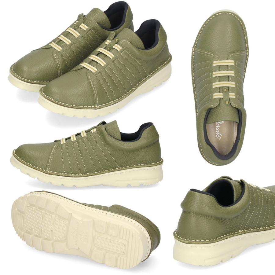 Parade コンフォートシューズ レディース 超軽量 厚底 スリッポン カジュアルスニーカー 幅広 4E 7280 履きやすい 痛くない 軽い 伸びる 外反母趾 靴 本革 : Parade ...