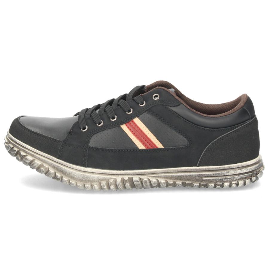 EDWIN メンズ スニーカー 黒 防水 軽量 靴 エドウィン EDM-644 ブラック レッド カジュアル シューズ 休日 通勤 通学 : Parade ワシントン靴店 - 通販 ...