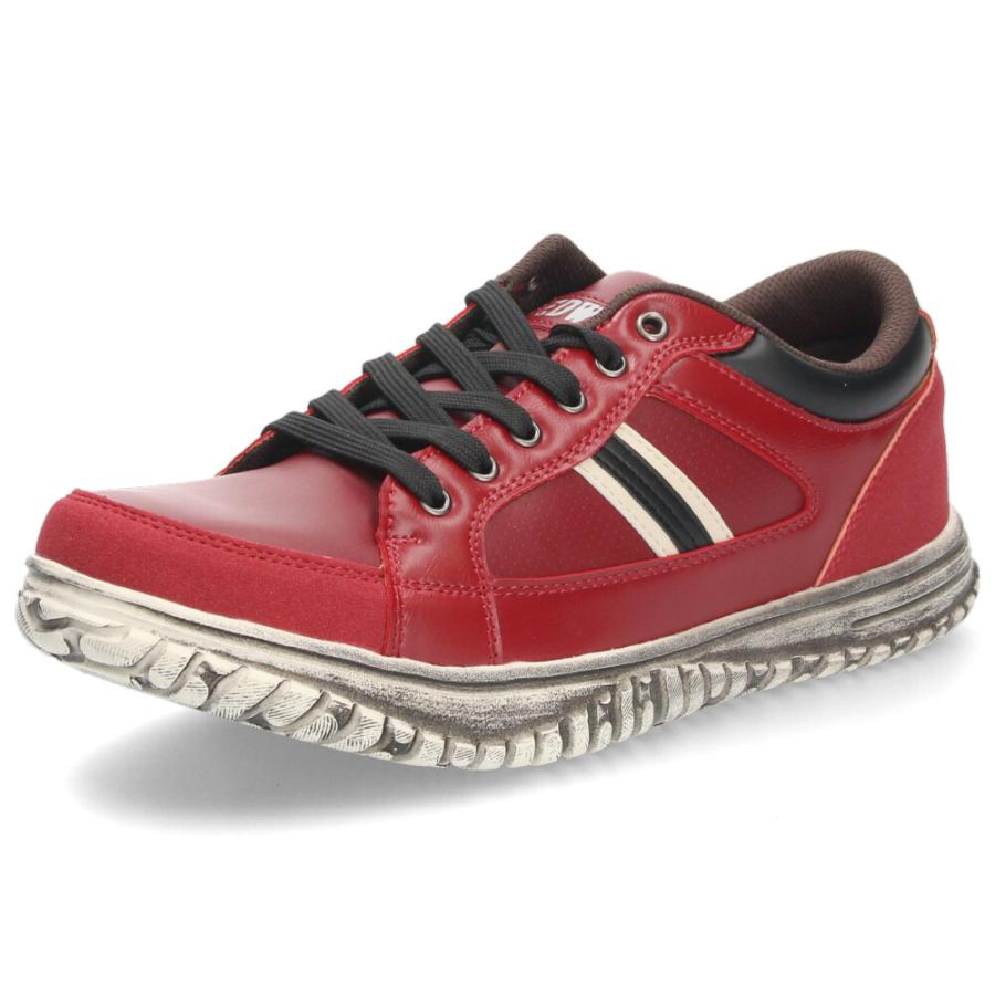 EDWIN メンズ スニーカー 黒 防水 軽量 靴 エドウィン EDM-644 ブラック レッド カジュアル シューズ 休日 通勤 通学 : Parade ワシントン靴店 - 通販 ...