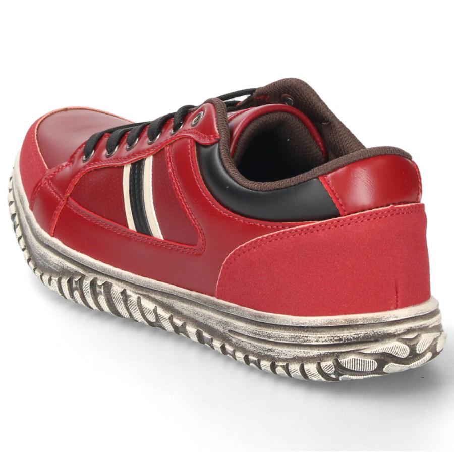 EDWIN メンズ スニーカー 黒 防水 軽量 靴 エドウィン EDM-644 ブラック レッド カジュアル シューズ 休日 通勤 通学 : Parade ワシントン靴店 - 通販 ...