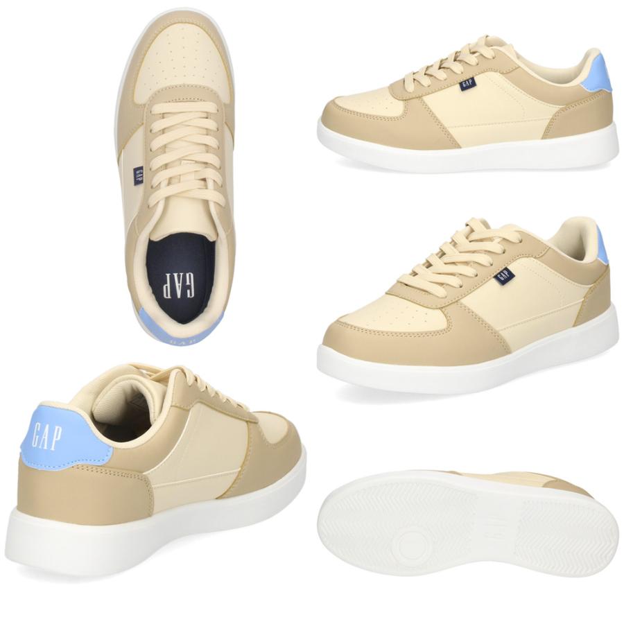 GAP 【爆買】ギャップ スニーカー メンズ レディース 軽い 靴 コートスニーカー ホワイト ブラック GPU12402 ベージュ グレー オレンジ 黒 軽量 クッション性 : Parade ...