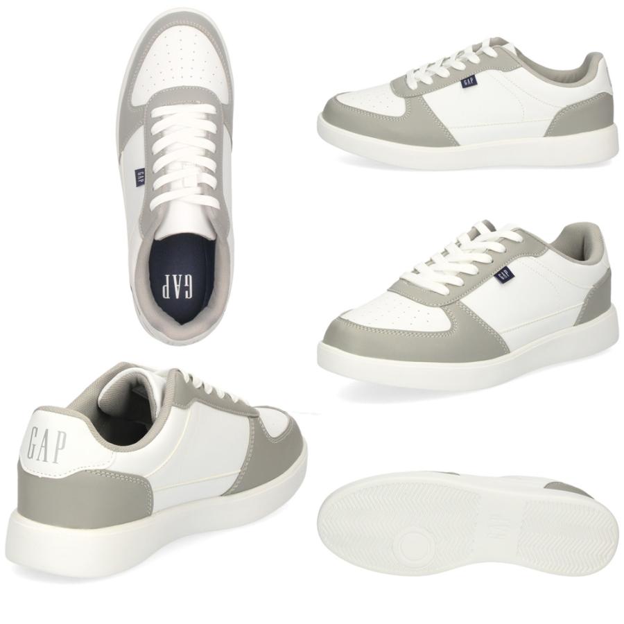 GAP 【爆買】ギャップ スニーカー メンズ レディース 軽い 靴 コートスニーカー ホワイト ブラック GPU12402 ベージュ グレー オレンジ 黒 軽量 クッション性 : Parade ...