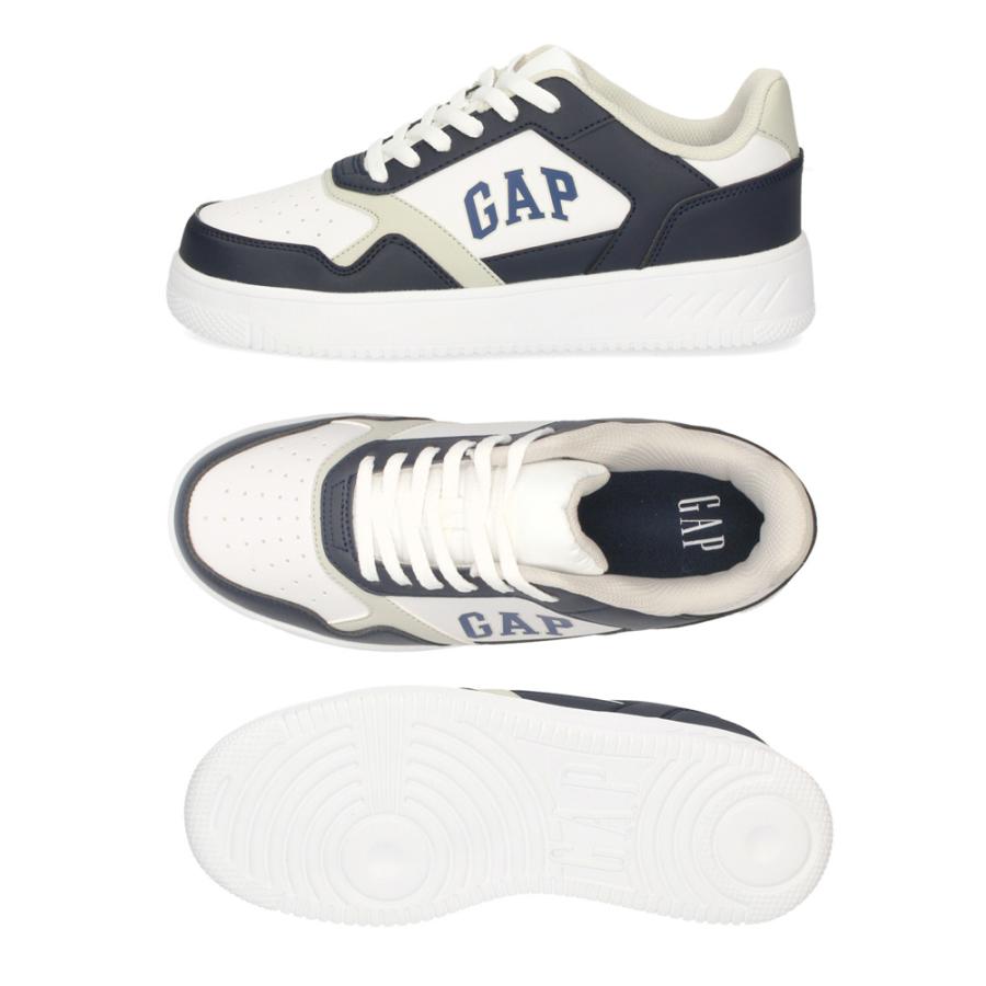 GAP ギャップ スニーカー メンズ レディース ローカット 厚底 軽量 クッションインソール ホワイト 通勤 通学 デイリー 靴 GPU52411 : Parade ワシントン靴店 - 通販 ...