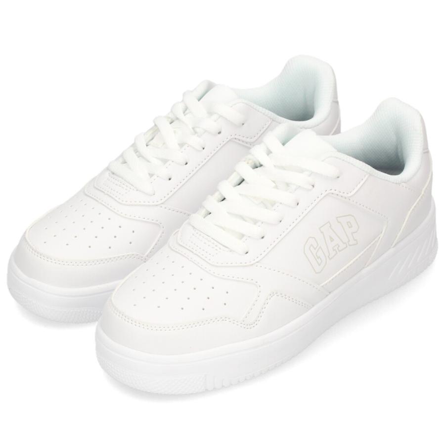 GAP（ギャップ） スニーカー メンズ レディース ローカット 厚底 軽量 クッションインソール ホワイト 通勤 通学 デイリー 靴 GPU52411 GAP : Parade ワシントン靴店 ...
