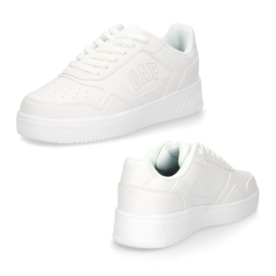 GAP ギャップ スニーカー メンズ レディース ローカット 厚底 軽量 クッションインソール ホワイト 通勤 通学 デイリー 靴 GPU52411 : Parade ワシントン靴店 - 通販 ...