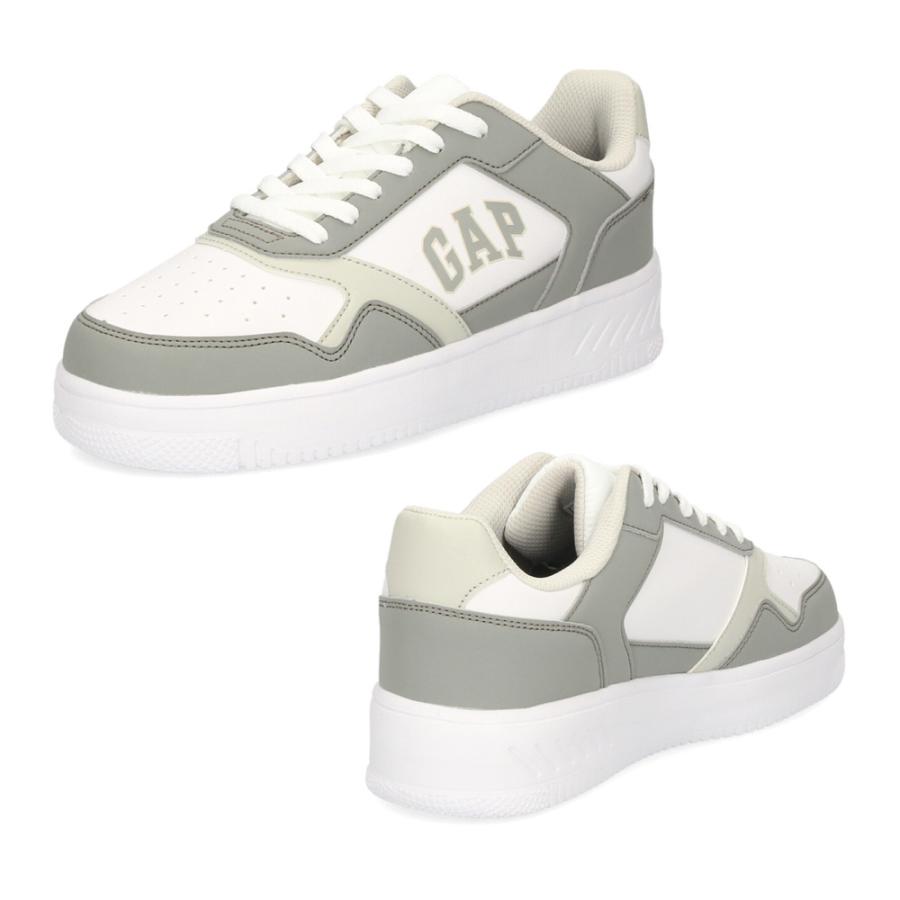 GAP ギャップ スニーカー メンズ レディース ローカット 厚底 軽量 クッションインソール ホワイト 通勤 通学 デイリー 靴 GPU52411 : Parade ワシントン靴店 - 通販 ...