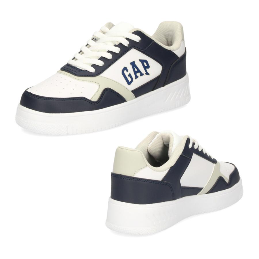 GAP ギャップ スニーカー メンズ レディース ローカット 厚底 軽量 クッションインソール ホワイト 通勤 通学 デイリー 靴 GPU52411 : Parade ワシントン靴店 - 通販 ...