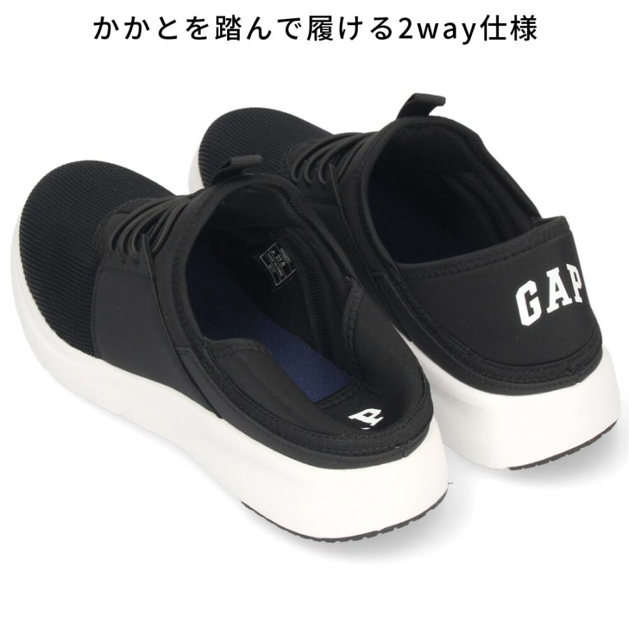 GAP ギャップ スニーカー メンズ レディース スリッポン 2WAY バンジーレース かかとが踏める 軽量 GPU22321 靴 : Parade ワシントン靴店 - 通販 - Yahoo ...