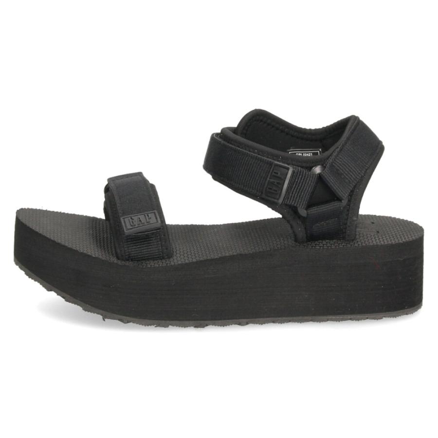 GAP ギャップ 厚底 スポーツサンダル レディース GPL22421 ブラック 黒 ベージュ 靴 スポサン ボリュームソール クッション 軽量 夏 人気 ブランド : Parade ...