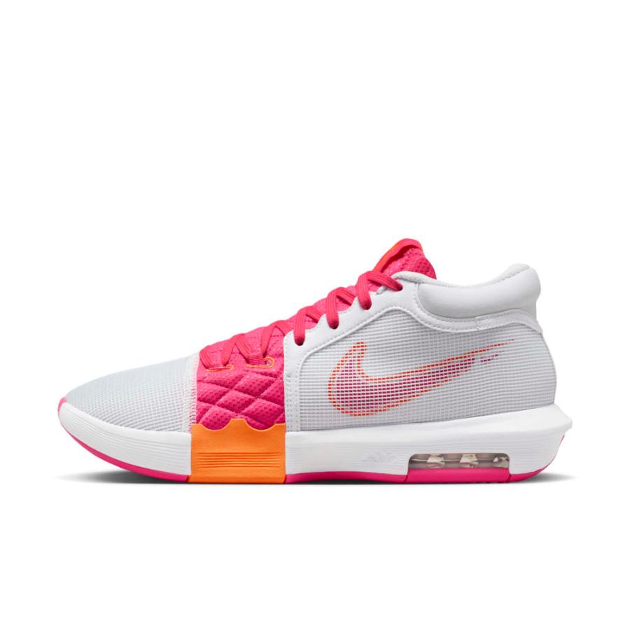 NIKE（ナイキ） レブロン ウィットネス VIII EP ホワイト/アスターピンク FB2237-104 30 11300 : 和信スポーツ ...