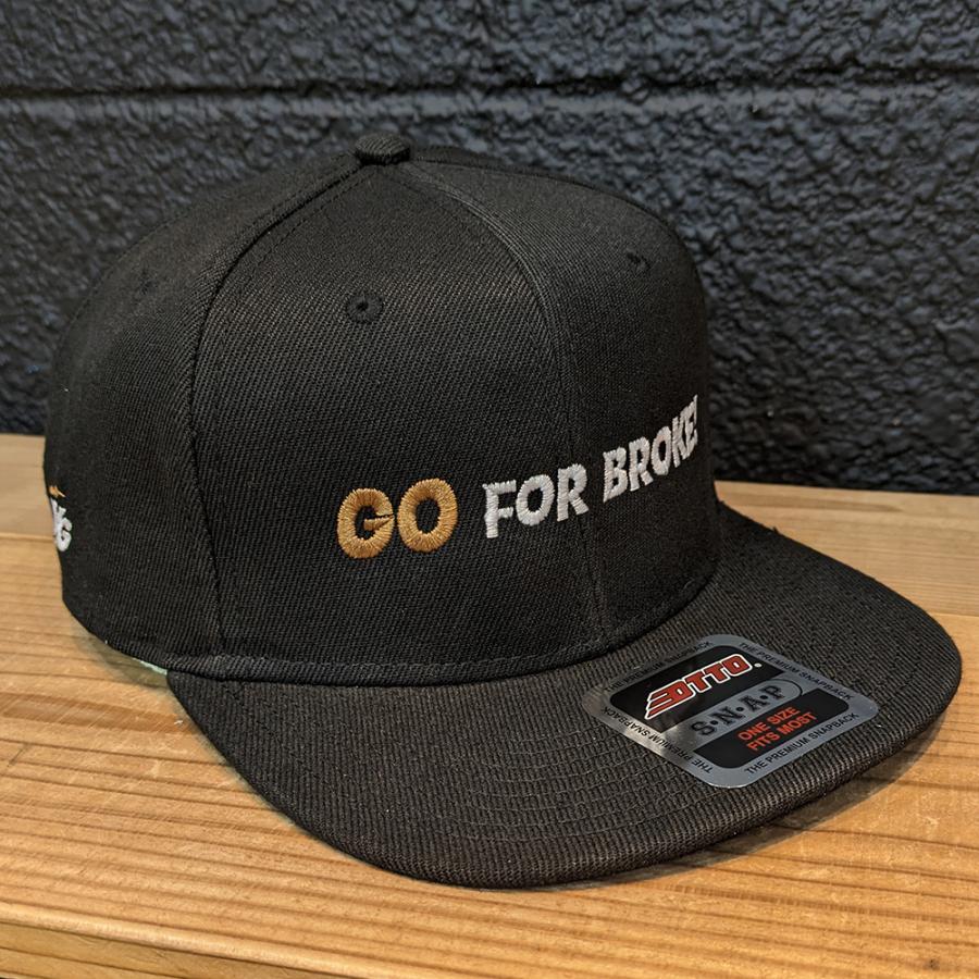 【SALE 30%OFF】WG OGスナップバック ゴルフキャップ「GO FOR BROKE!」／WASISTOCKTS GOLF ゴルフ ...