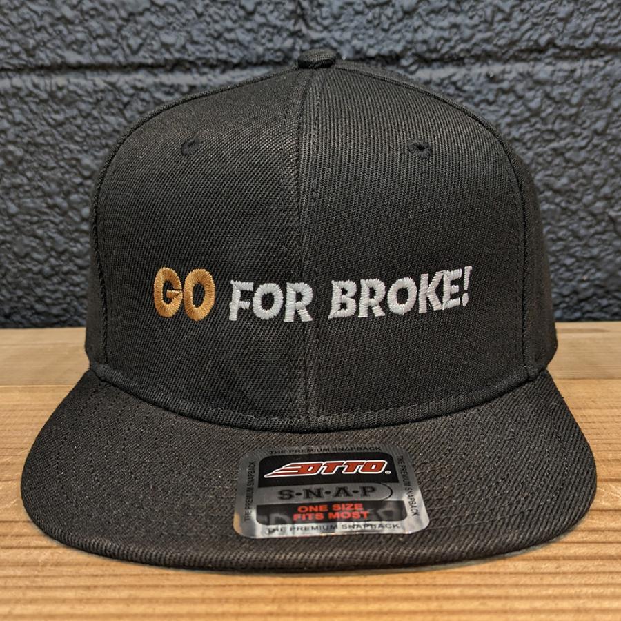 【SALE 30%OFF】WG OGスナップバック ゴルフキャップ「GO FOR BROKE!」／WASISTOCKTS GOLF ゴルフ ...