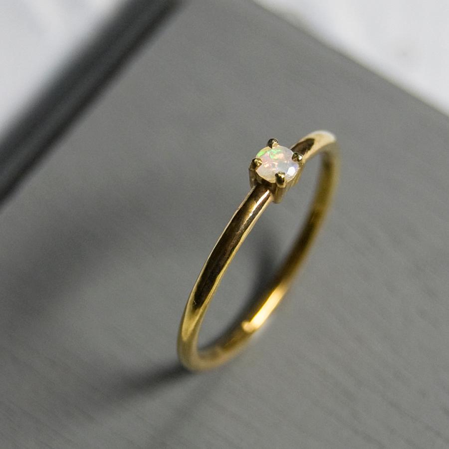 オパール ラウンド3mm K18GPプレーンリング 1.5mm幅 鏡面 3号〜21号｜W.K.W. K18GP OPAL RD3mm PLANE RING 1.5 sv mirror｜FA ...