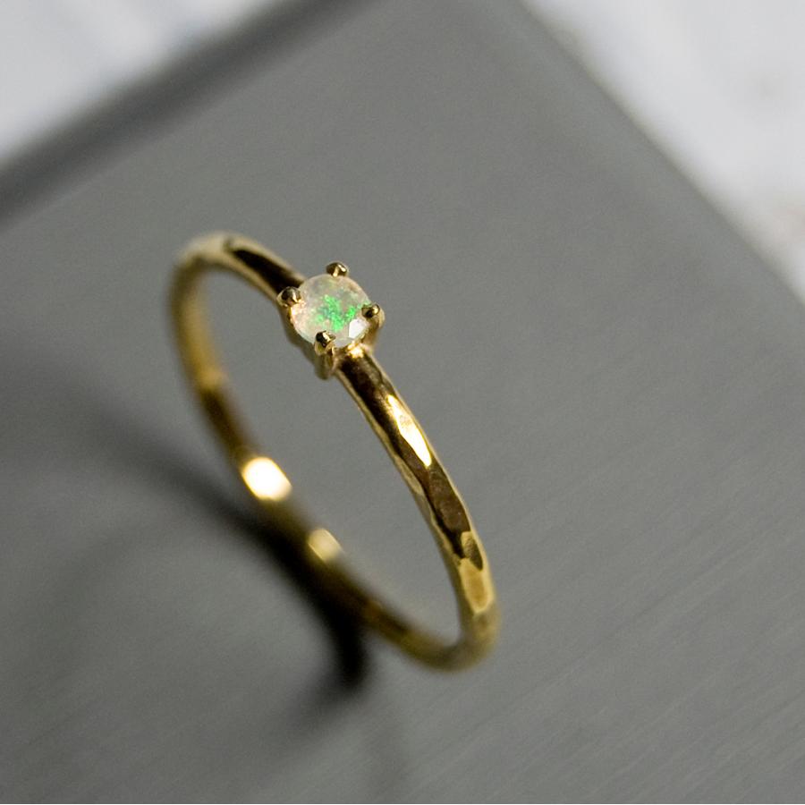 オパール ラウンド3mm K18GPプレーンリング 1.5mm幅 槌目 3号〜21号｜W.K.W. K18GP OPAL RD3mm PLANE RING 1.5 sv hammer｜FA ...