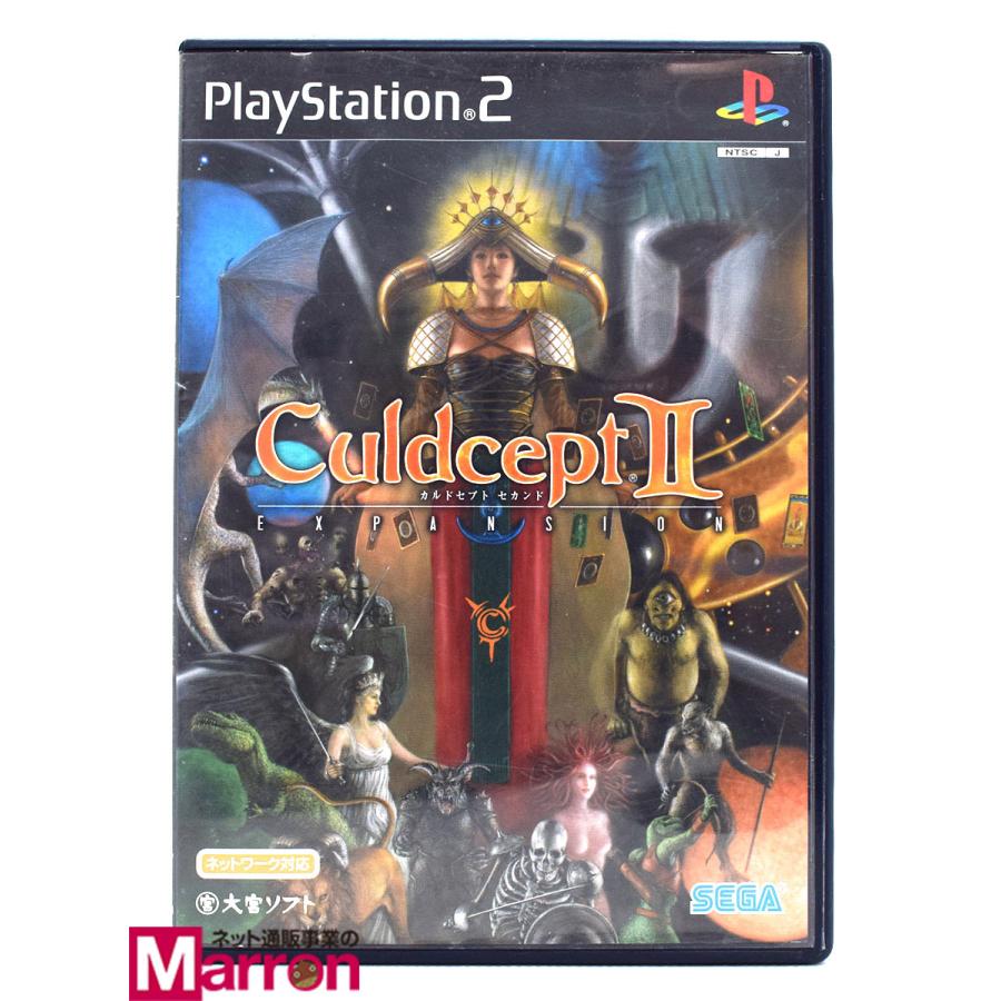 【中古】 PS2 カルドセプト セカンド エキスパンション Culdcept II EXPANSION ケース・説明書付 プレステ2 ソフト ...