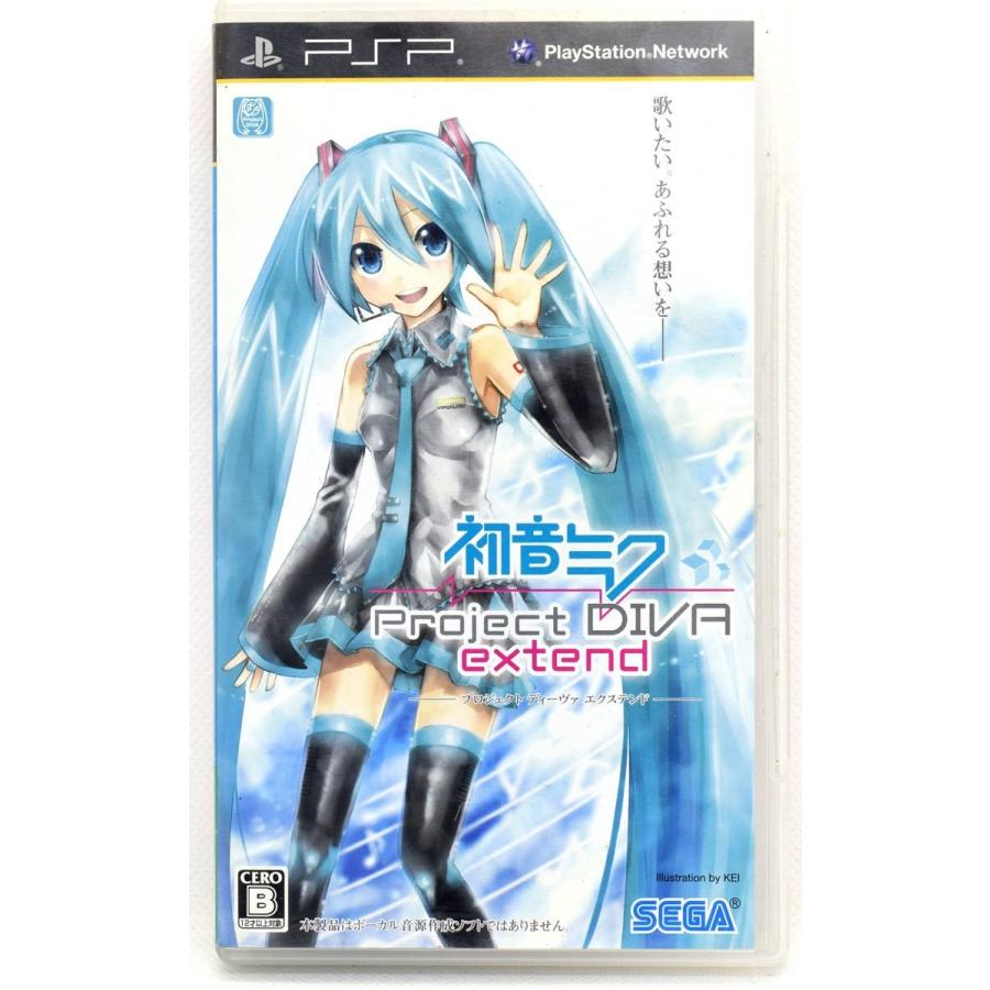 【中古】 PSP 初音ミク Project DIVA extend ソフト・説明書・ケース付 プレステ ポータブル :bypsp0045:カイ ...