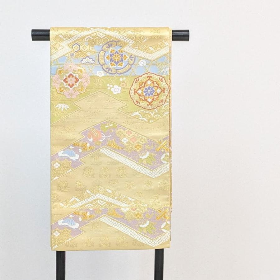 【新品・仕立て上がり】正絹 袋帯 フォーマル ゴールド 古典 b86 : 和装 綾 - 通販 - Yahoo!ショッピング
