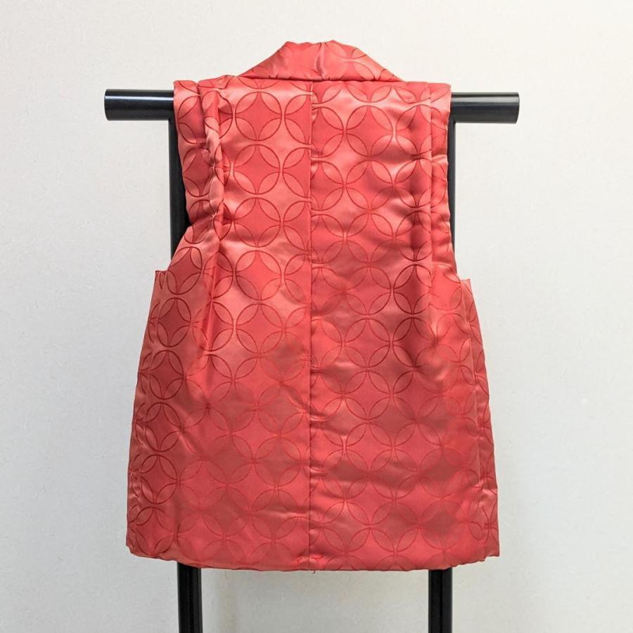 女の子 七五三 3歳 被布コート 単品 古典 七宝 赤 レッド SH9-8 : 和装 綾 - 通販 - Yahoo!ショッピング