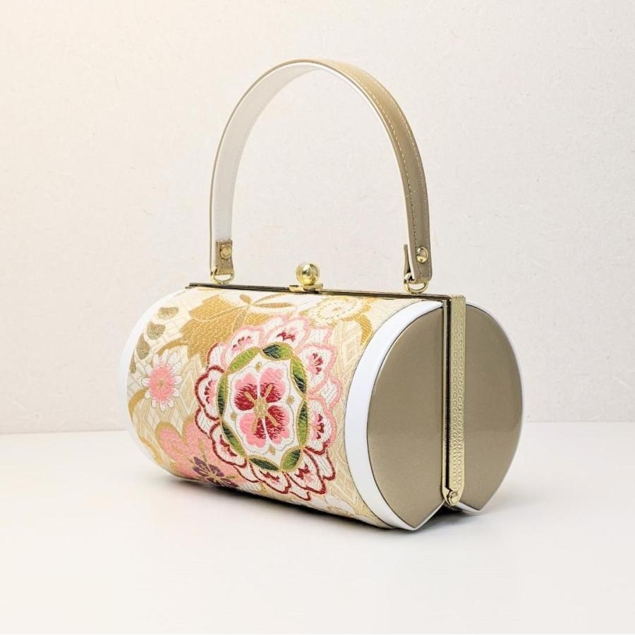 和装 草履バッグセット 振袖用 帯地 金×白 S/M/L/LLサイズ 三枚芯 w43-2 : 和装 綾 - 通販 - Yahoo!ショッピング