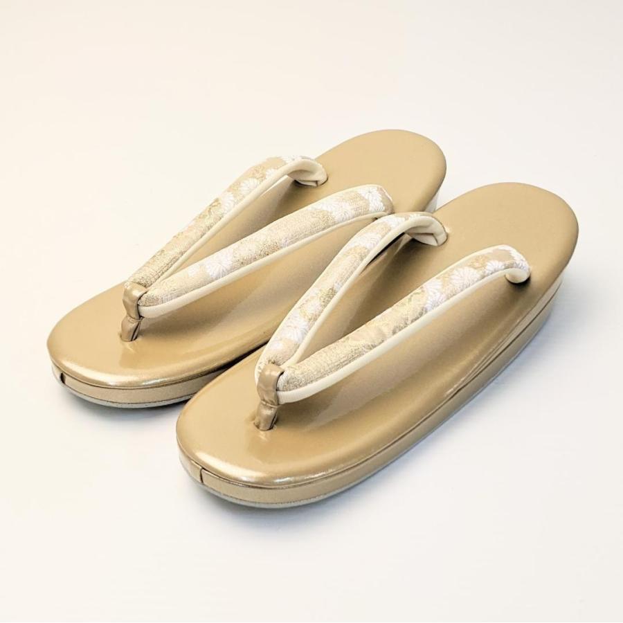 和装 草履バッグセット ゴールド フォーマル 帯地 雪輪 M/LLサイズ w45 : 和装 綾 - 通販 - Yahoo!ショッピング