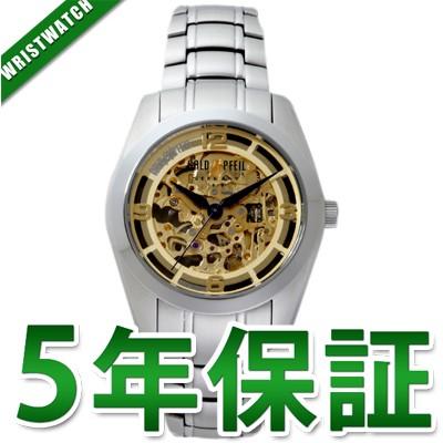 GOLD PFEIL G51007SC ゴールドファイル ウォッチ G51007 Series ゴールド スケルトン メンズ 腕時計 ...