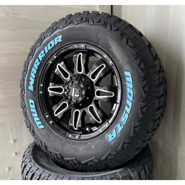 クライスラー・ジープ ラングラー JL JK タイヤホイールセット 17インチ Balano MONSTA マッドテレン 265/65R17 265/70R17 : Wheel-And ...