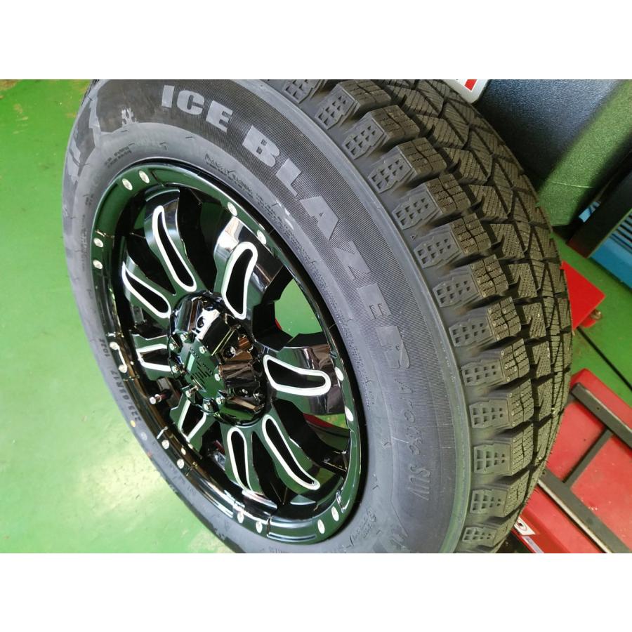 ICE BLAZER 即日発送 スタッドレス タイヤホイール 17インチ Balano バレーノ SAILUN WSTX 225/65R17 RAV4 デリカD5 エクストレイル CHR ...