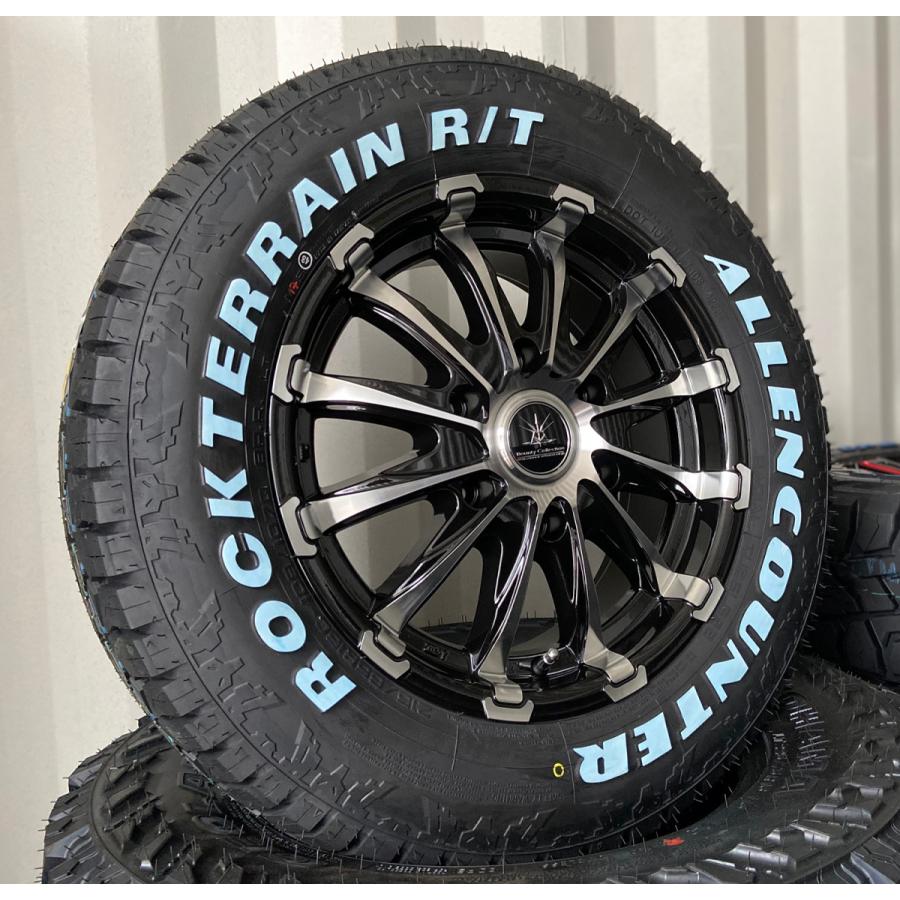 ハイエース 車検対応♪ 200系ハイエース レジアスエース タイヤホイールセット BD12 16インチ オーレンカウンター ロックテレン R ...