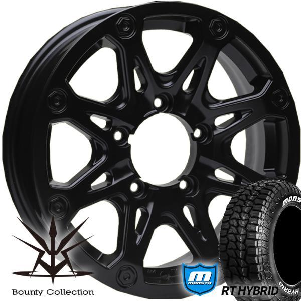 ジムニー JB23 JB64 16インチ Bounty Collection BDX08 モンスタ RT HYBRID 185/85R16 ホワイトレター タイヤホイール : bdx08 ...