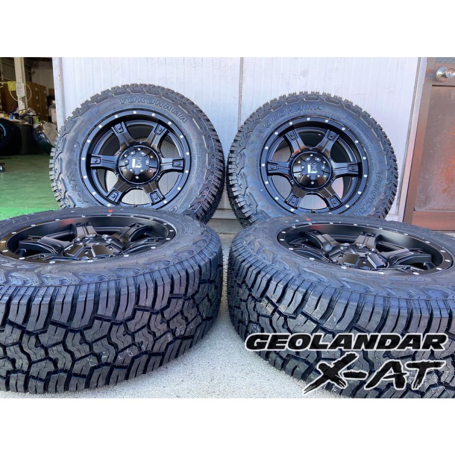 GEOLANDAR ジープ JK JL ラングラー エクスプローラー 17インチ LEXXEL OutLaw アウトロー ヨコハマ ジオランダー X-AT 265/70R17 265 ...