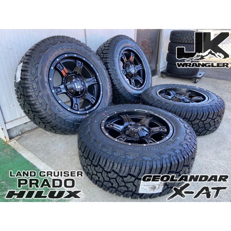 GEOLANDAR ジープ JK JL ラングラー エクスプローラー 17インチ LEXXEL OutLaw アウトロー ヨコハマ ジオランダー X-AT 265/70R17 265 ...