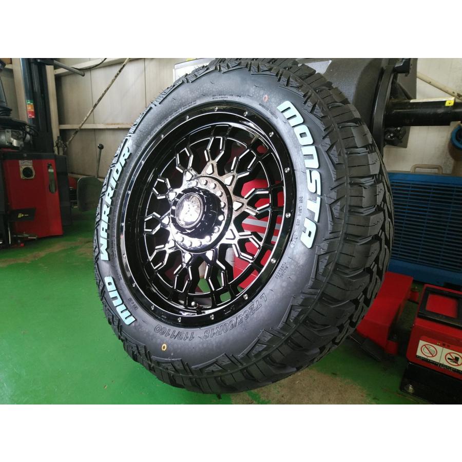 MONSTA モンスタ マッド 265/60R18 285/60R18 プラド(TZ-G含) ハイラックス FJ 18インチ LEXXEL ...